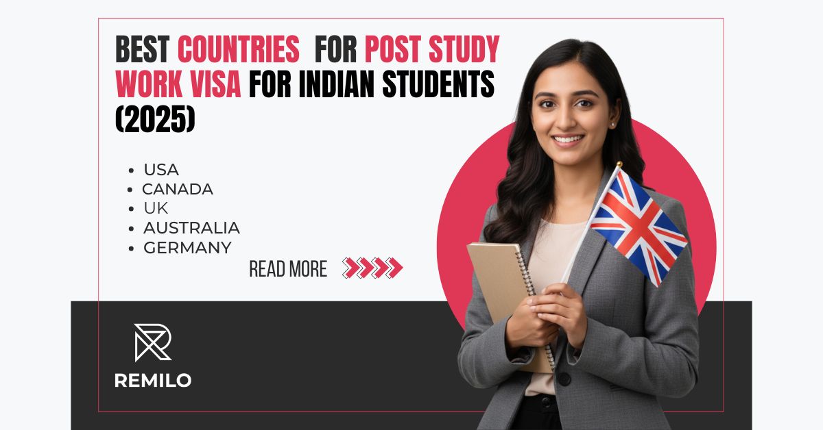 Best Countries for Post-Study Work Visa for Indian Students (2025)